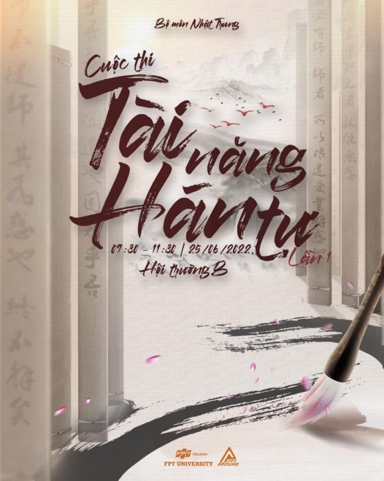 The launch of the FPTU HCM Kanji Talent Competition – FPT University