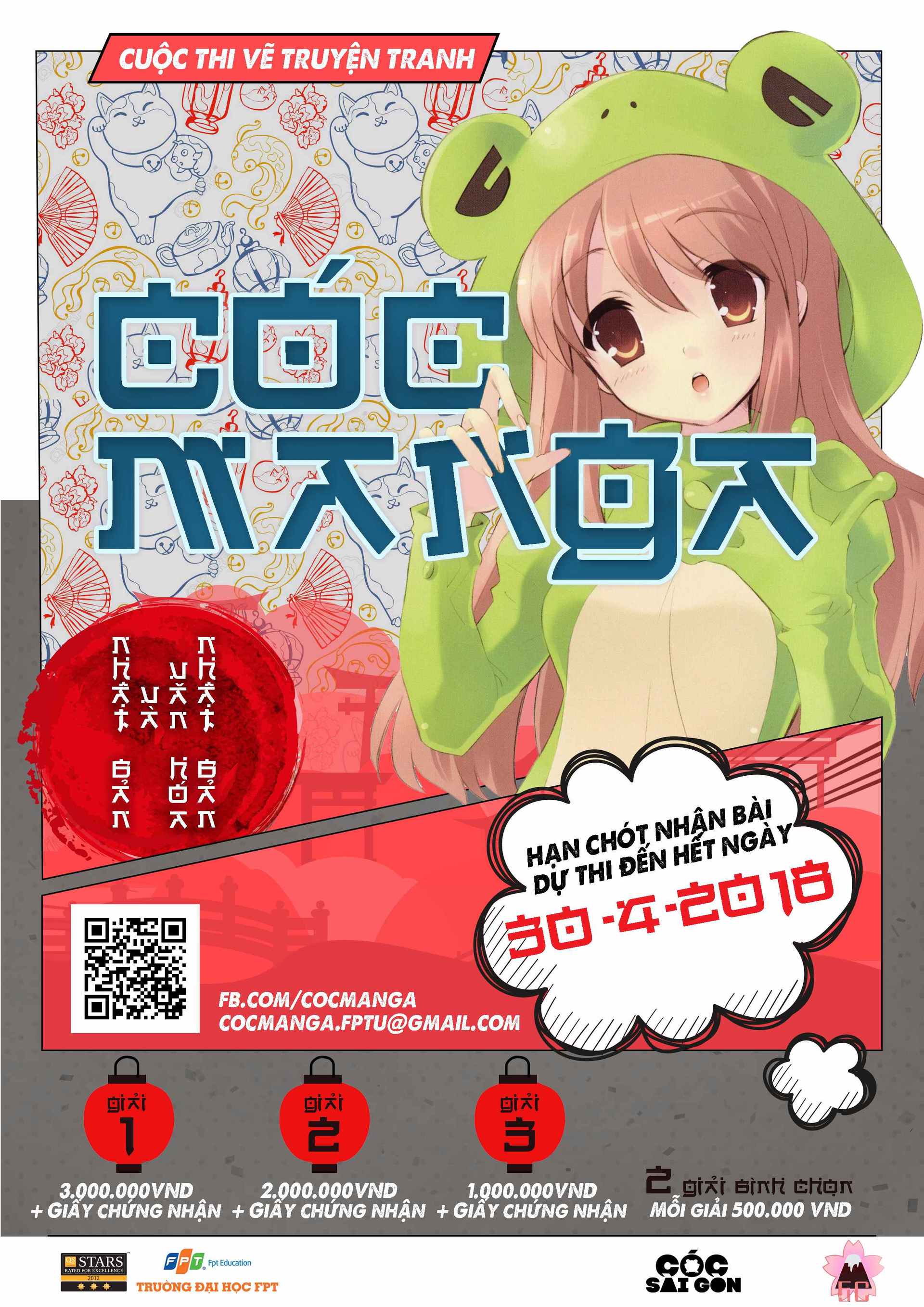Lộ diện chủ nhân ẵm giải nhất cuộc thi Cóc manga | Trường Đại học FPT