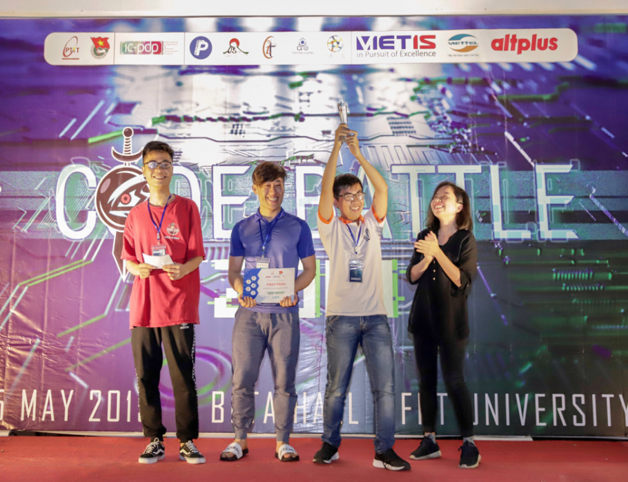 Sinh viên trường Đại học FPT ẵm ngôi vô địch cuộc thi Code Battle 2019 ...