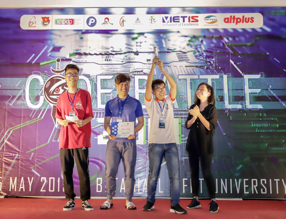 Sinh viên trường Đại học FPT ẵm ngôi vô địch cuộc thi Code Battle 2019 ...