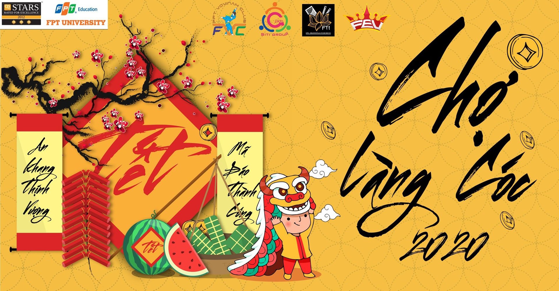 Chợ Xuân Làng Cóc cùng Đại Học FPT | Trường Đại học FPT