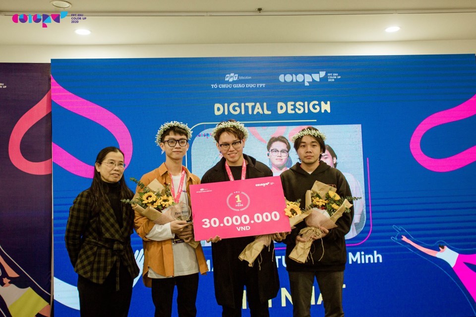 ĐH FPT TP.HCM giành ngôi vị Quán quân duy nhất cuộc thi FPT Edu Color ...