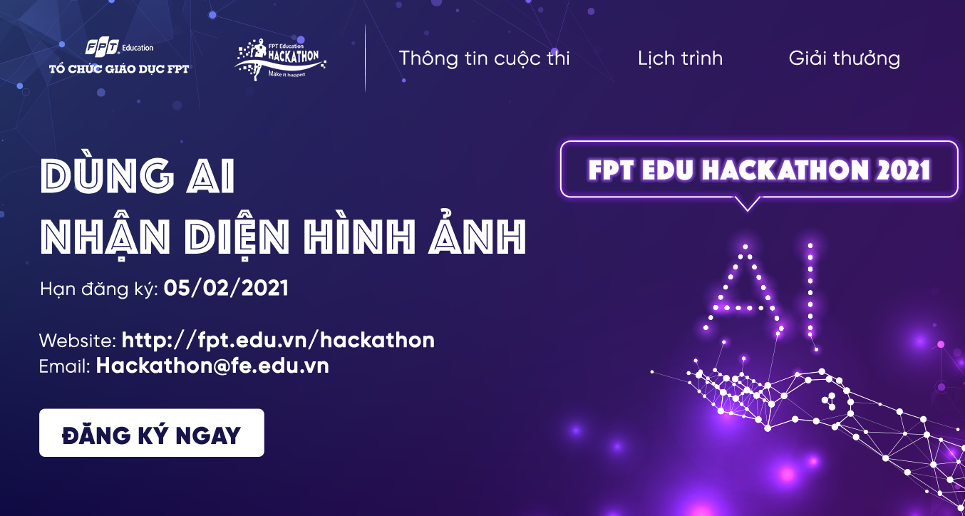 Khởi động FPT Edu Hackathon 2021 – Tìm kiếm giải pháp công nghệ dùng AI ...