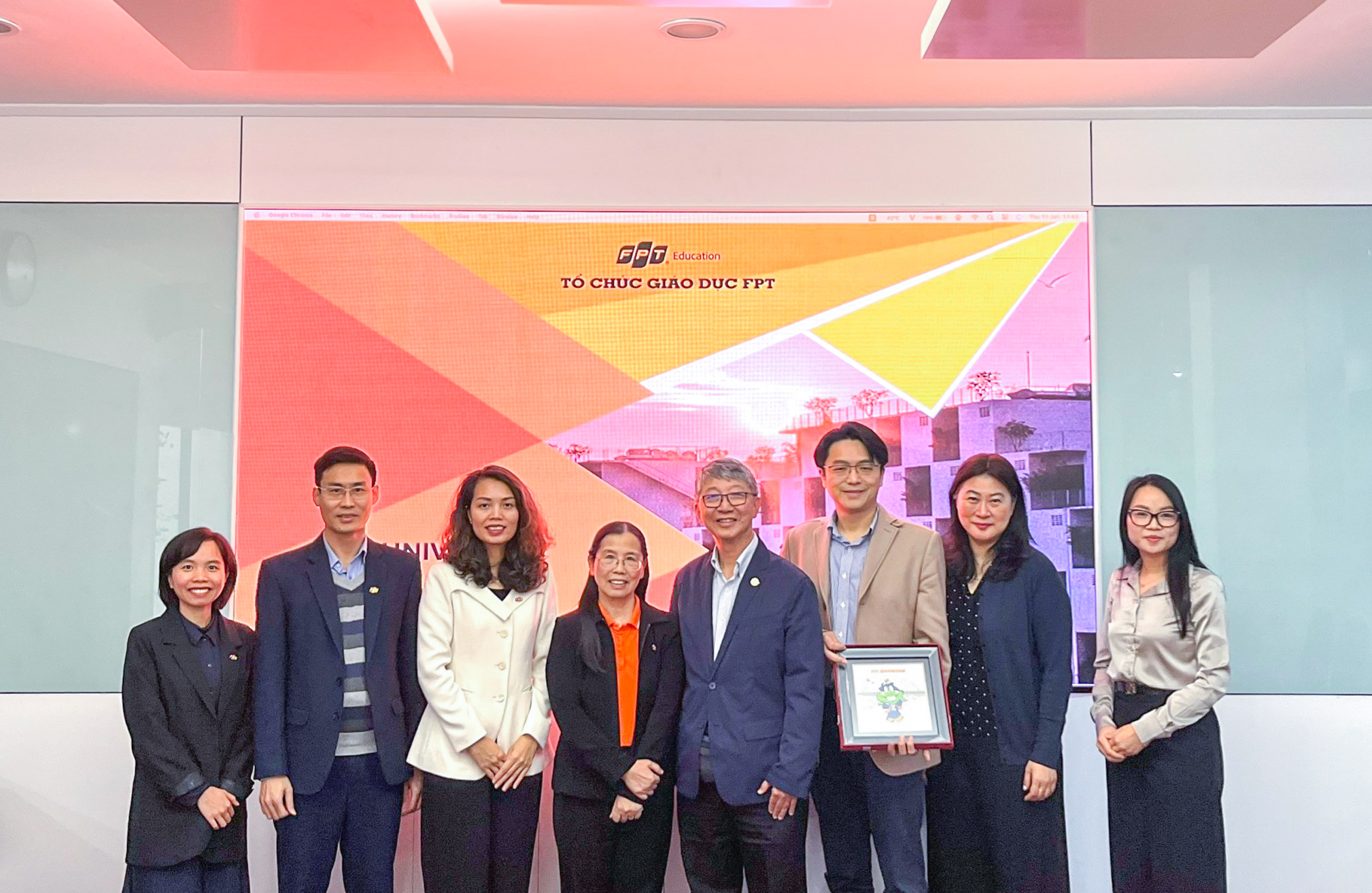 truong dh fpt hop tac dai loan - Trường Đại học FPT