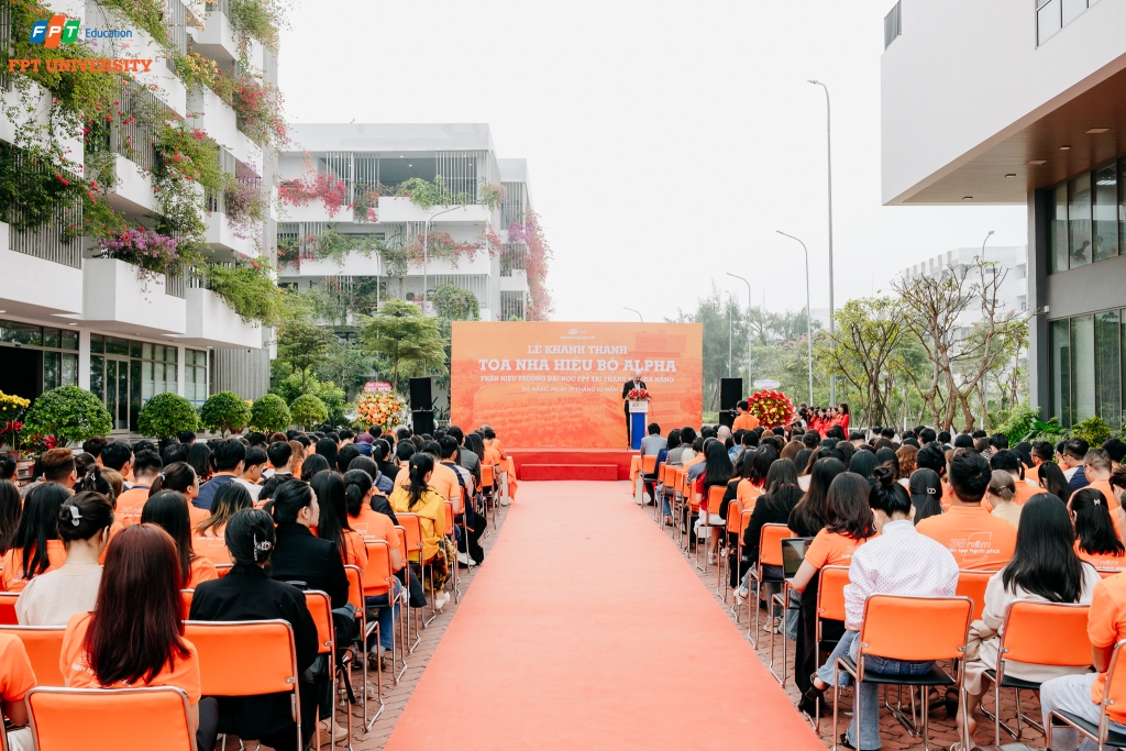 Trường ĐH FPT tại Đà Nẵng khánh thành toà nhà Alpha với sức chứa 6.000 ...