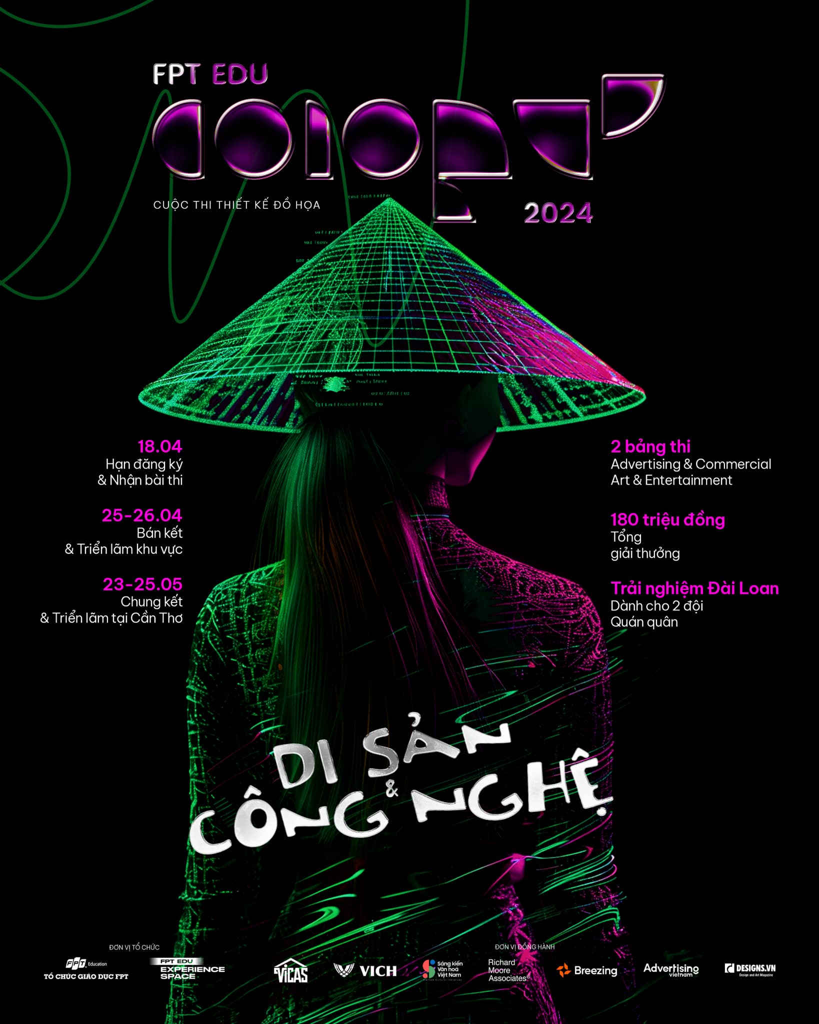 Cơ hội trải nghiệm Đài Loan khi tham gia cuộc thi thiết kế đồ hoạ FPT ...