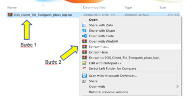 Hướng dẫn sinh viên sử dụng và thi trên phần mềm EOS tại Trường Đại học ...